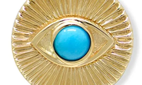 Anzie Classique Evil Eye Medallion Necklace