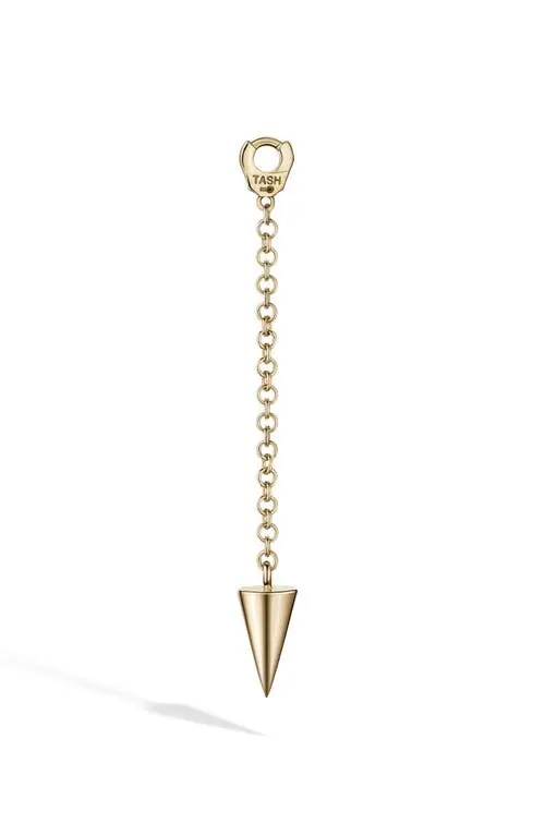 MARIA TASH Spike Pendulum Charm - 14k Yellow Gold
