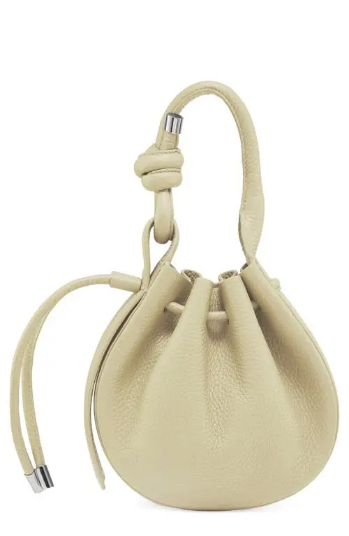 BEHNO Mini Ina Pebble Leather Crossbody Bag - Mojave