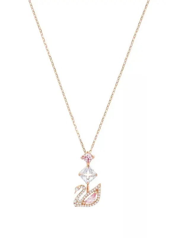 SWAROVSKI Crystal-embellished Necklace - Pink