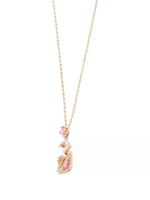 SWAROVSKI Crystal-embellished Necklace - Pink