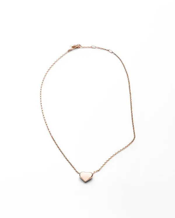Prada Eternal Gold Nano Heart Necklace - Gold/silver