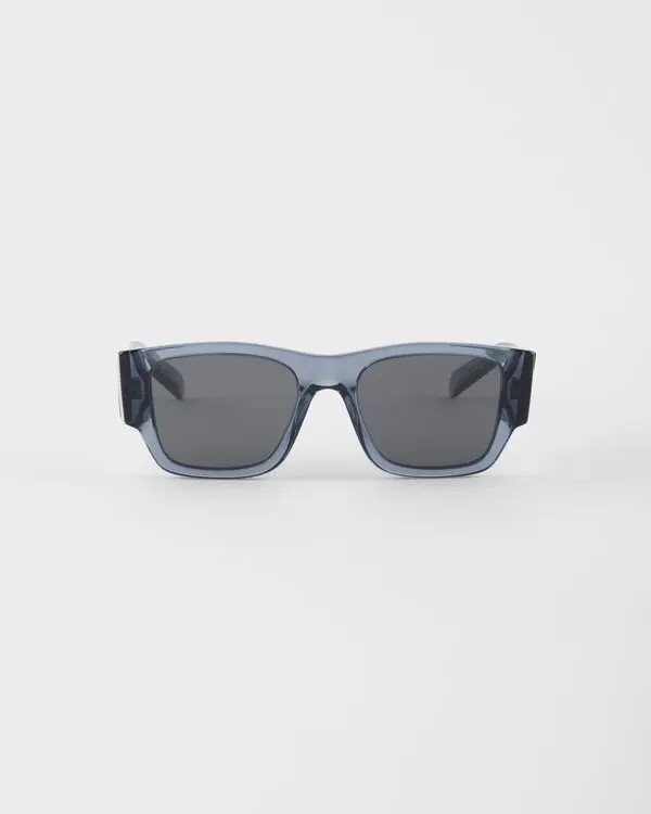 Prada Sunglasses With Logo - Slate Gray Lenses