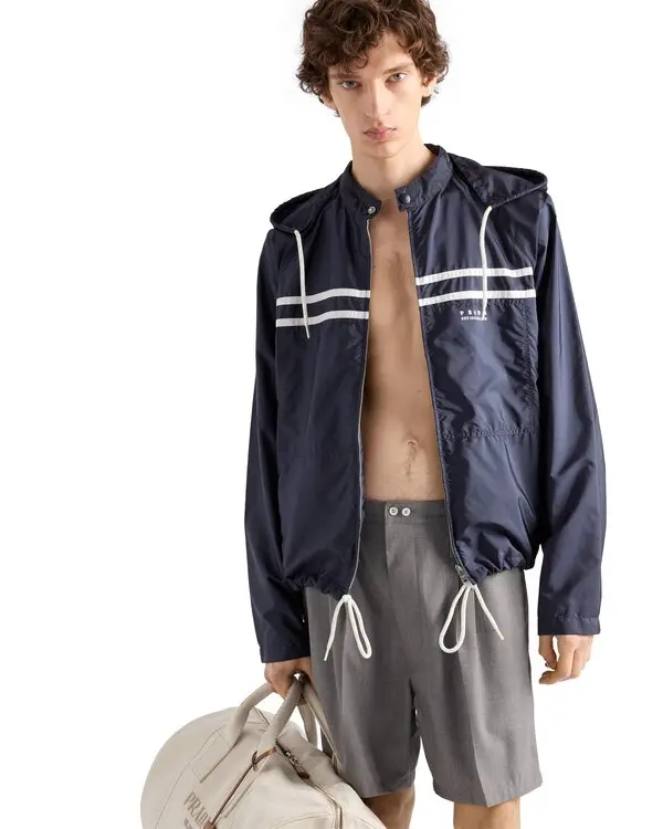 Prada Re-nylon Jacket - Blue
