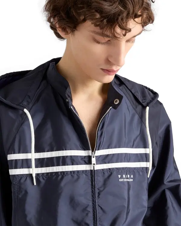 Prada Re-nylon Jacket - Blue
