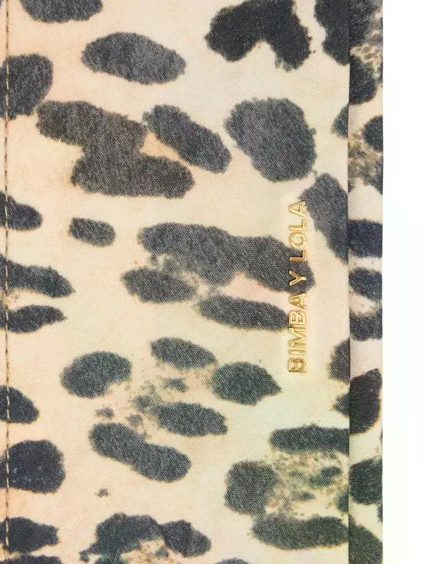 Bimba Y Lola Leopard-print Wallet