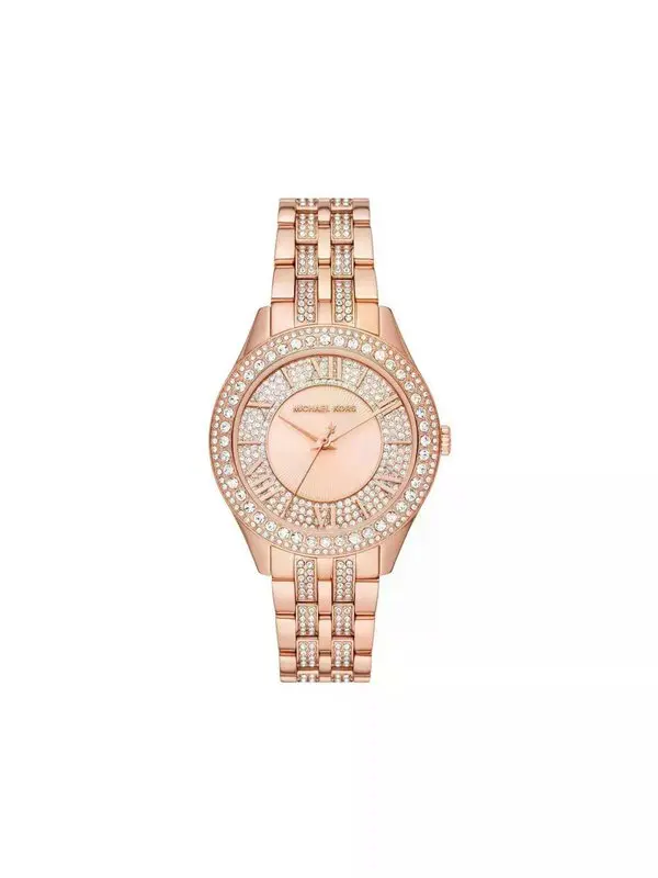 Michael Kors 38mm Harlowe Timepiece - Pink
