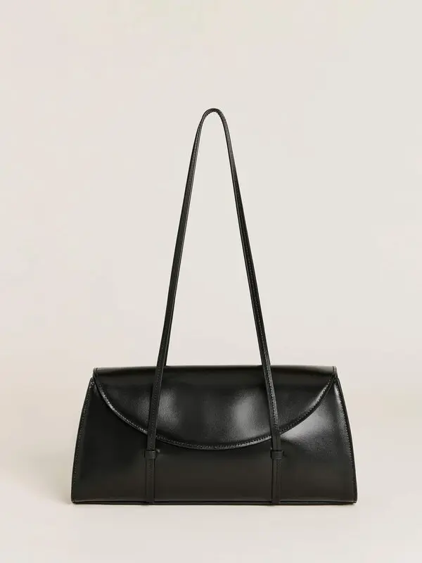 REFORMATION Elena Shoulder Bag - Black