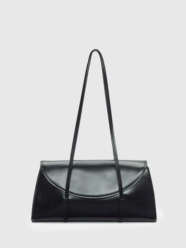 REFORMATION Elena Shoulder Bag - Black