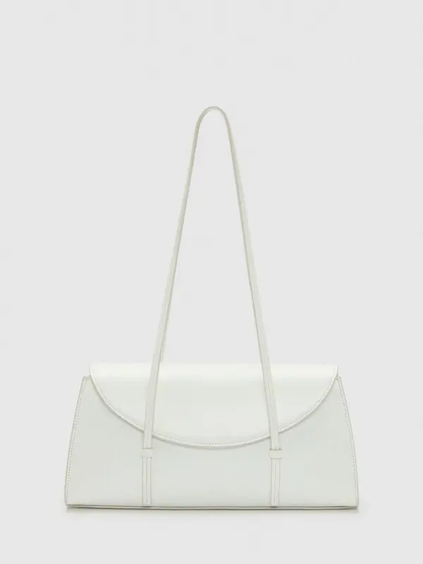 REFORMATION Elena Shoulder Bag - Ivory