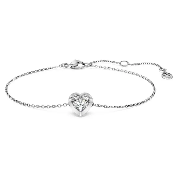 SWAROVSKI Eternity Heart Bracelet - White