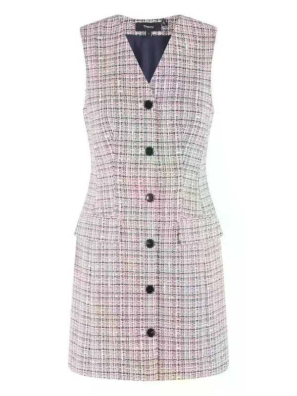 Theory Tweed Mini Dress