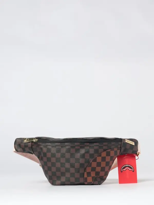 SPRAYGROUND Checked Belt Bag - Brown