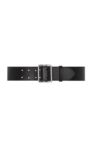Ralph Lauren Double Prong Leather Belt