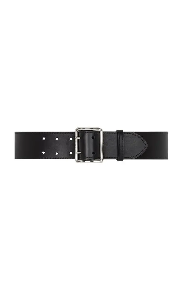 Ralph Lauren Double Prong Leather Belt