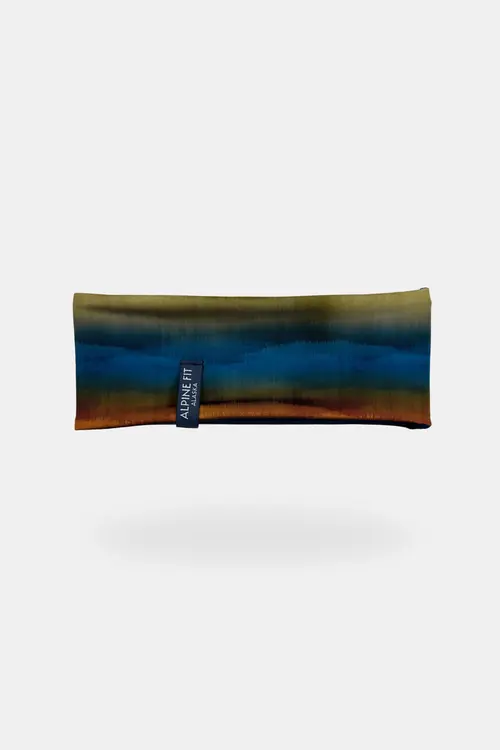 ALPINE FIT Merino Wool Lined Headband - Grasslands