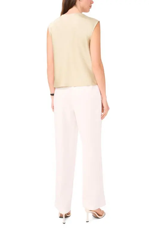 Halogen Cowl Neck Sleeveless Top