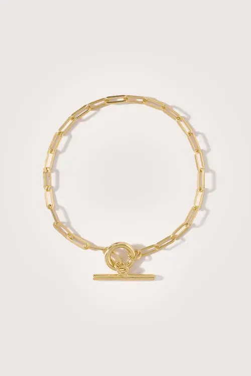 OTIUMBERG 14kt Gold Link Bracelet - Yellow Toned Gold
