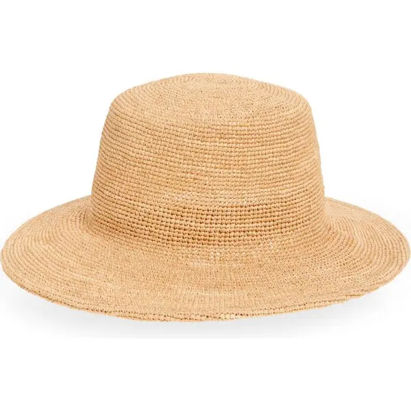 Lack Of Color The Inca Straw Bucket Hat - Natural