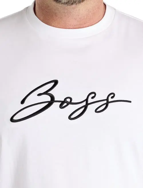 BOSS Big & Tall Thompson Script T-shirt