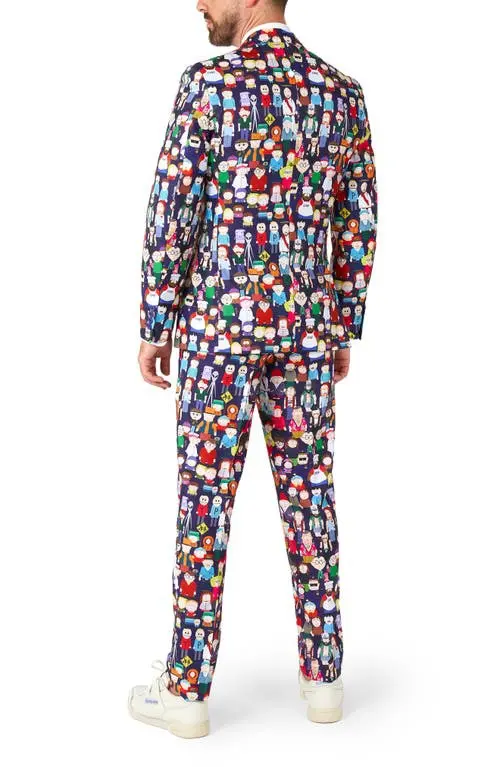 Opposuits X Slim Fit Two-piece Suit & Tie Set