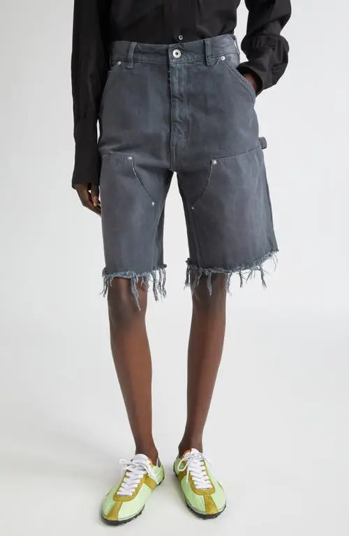 MAISON MARGIELA Studded Denim Carpenter Shorts