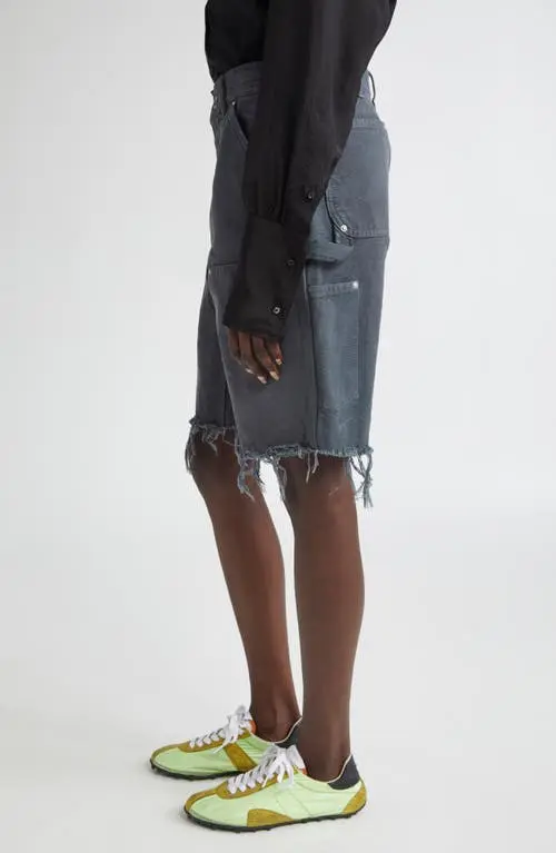 MAISON MARGIELA Studded Denim Carpenter Shorts