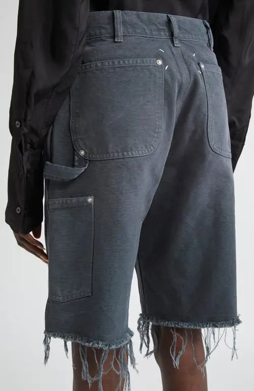 MAISON MARGIELA Studded Denim Carpenter Shorts