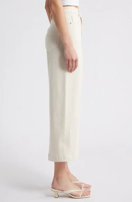 HIDDEN JEANS High-waist Cropped Wide-leg Jeans