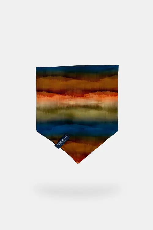 ALPINE FIT Mountain V Fleece Neck Warmer - Grasslands