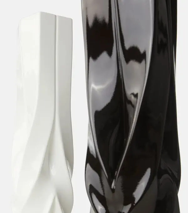 ZAHA HADID DESIGN Braid Tall Vase - White