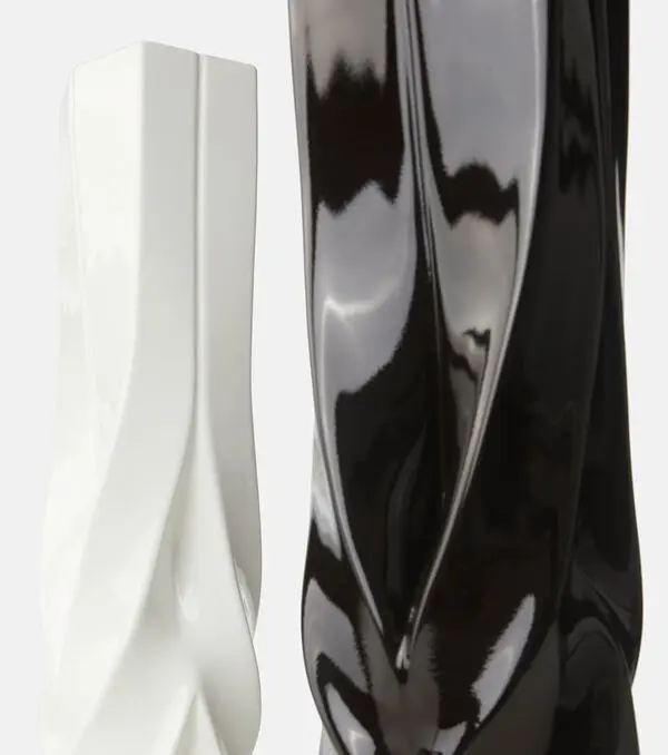 ZAHA HADID DESIGN Braid Tall Vase - Black