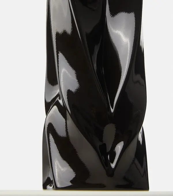 ZAHA HADID DESIGN Braid Tall Vase - Black