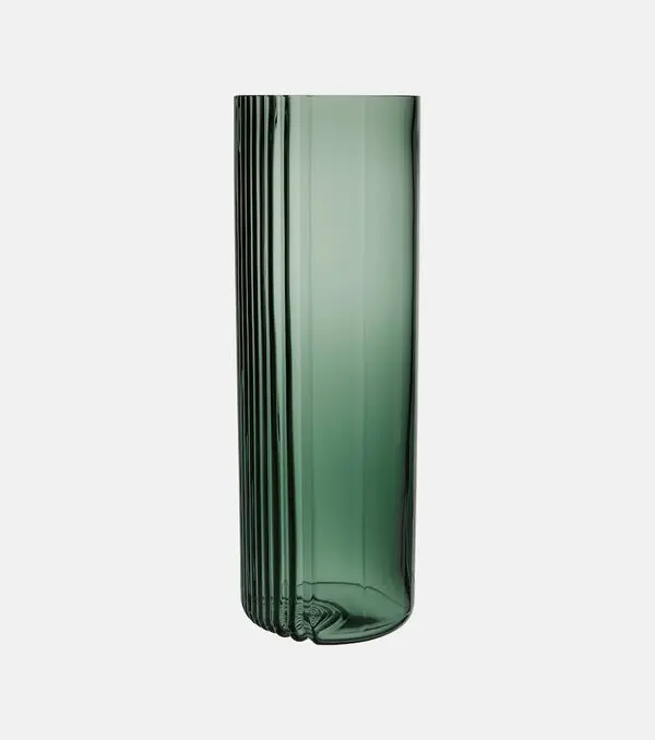 ZAHA HADID DESIGN Pulse Glass Vase - Green