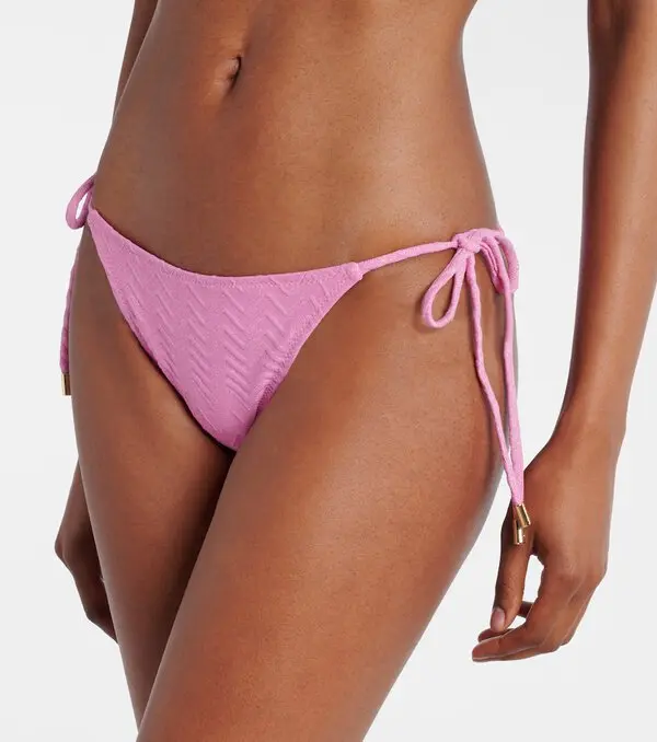 Melissa Odabash Miami Zigzag Bikini Bottoms - Pink