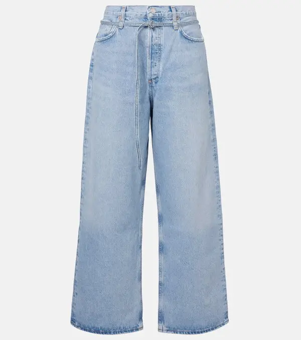 AGOLDE Emmi Wide-leg Jeans - Blue