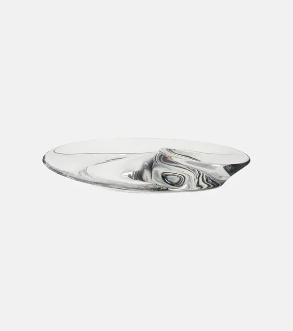 ZAHA HADID DESIGN Swirl Crystal Bowl - Transparent