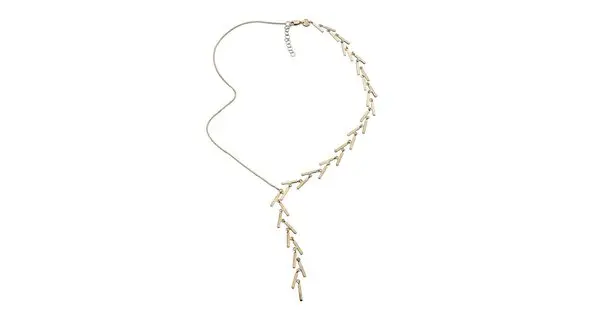 Jennifer Zeuner Jewelry Venus Lariat Necklace - One-color
