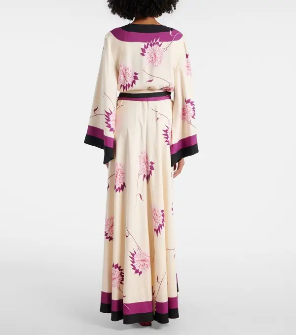 La DoubleJ Floral Wrap Dress