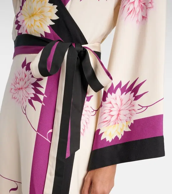 La DoubleJ Floral Wrap Dress