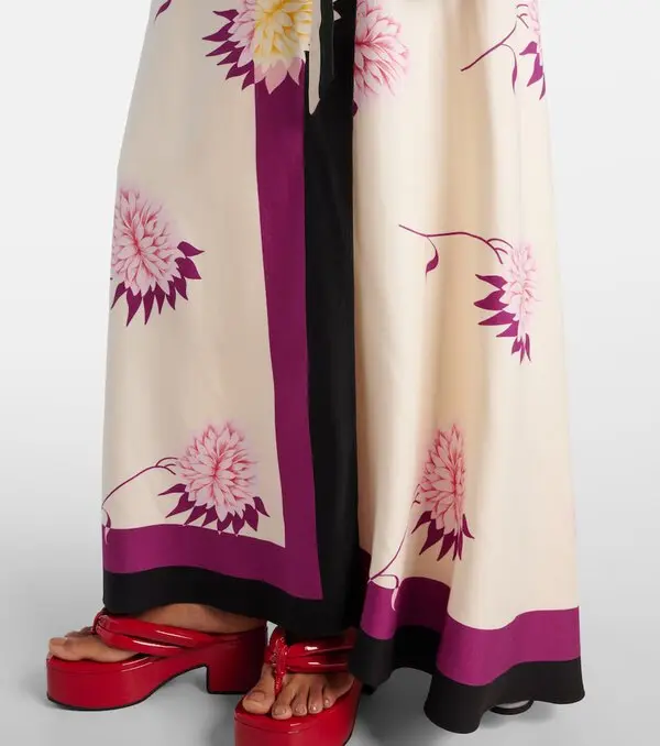 La DoubleJ Floral Wrap Dress