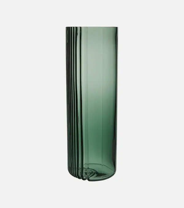 ZAHA HADID DESIGN Pulse Glass Vase - Green