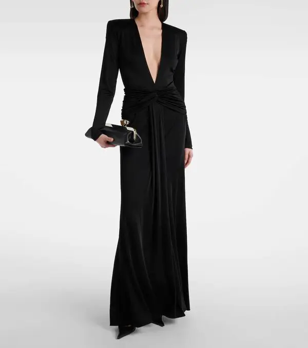 THE NEW ARRIVALS ILKYAZ OZEL Jersey Gown
