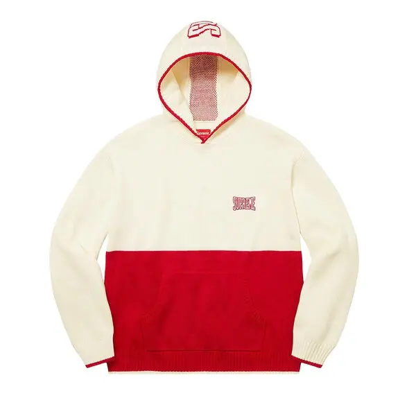 Supreme Two-tone Hooded Sweater
