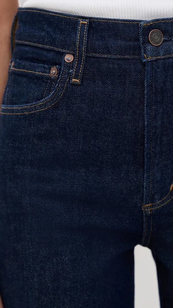AGOLDE Ren High-rise Wide-leg Jeans - Reissue