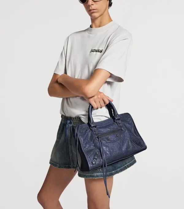 Balenciaga Le City Top-handle Bag - Blue