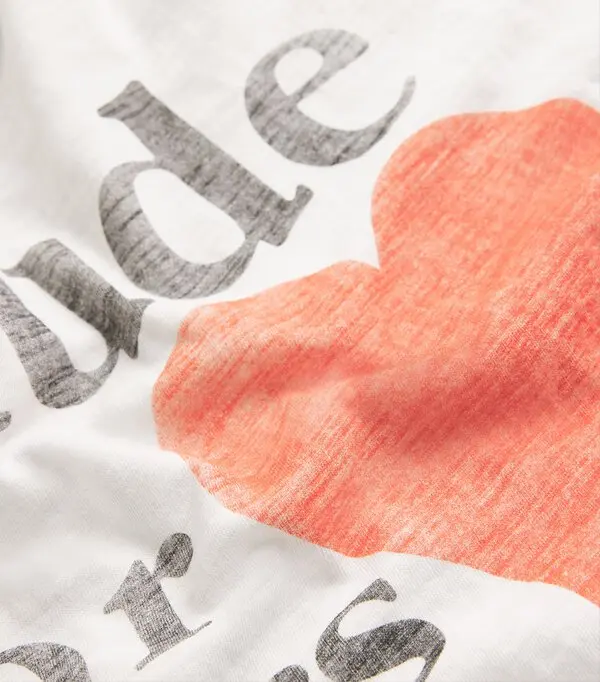 Rhude Cotton Lovers Print T-shirt