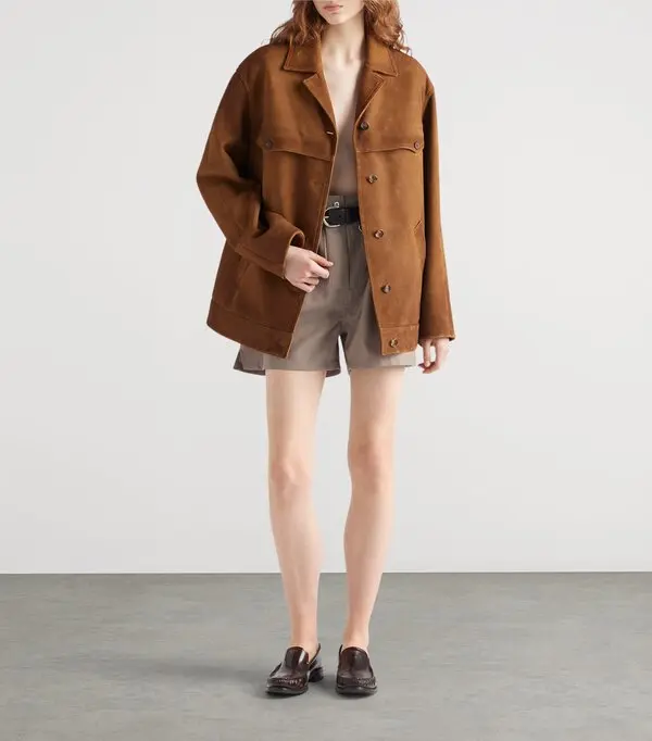 Prada Lambskin Suede Jacket
