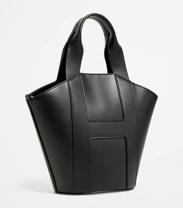 Harrods Leather Tote Bag