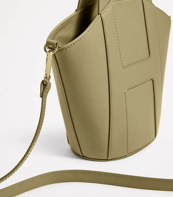 Harrods Grab Leather Tote Bag